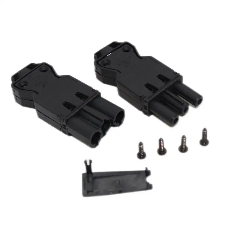 3 Pole Male Female Connector Electrical Pluggable Connector For ...