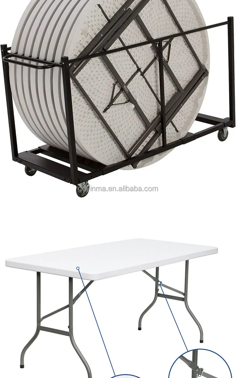 6ft Folding Table - Durable and Versatile Outdoor Furniture