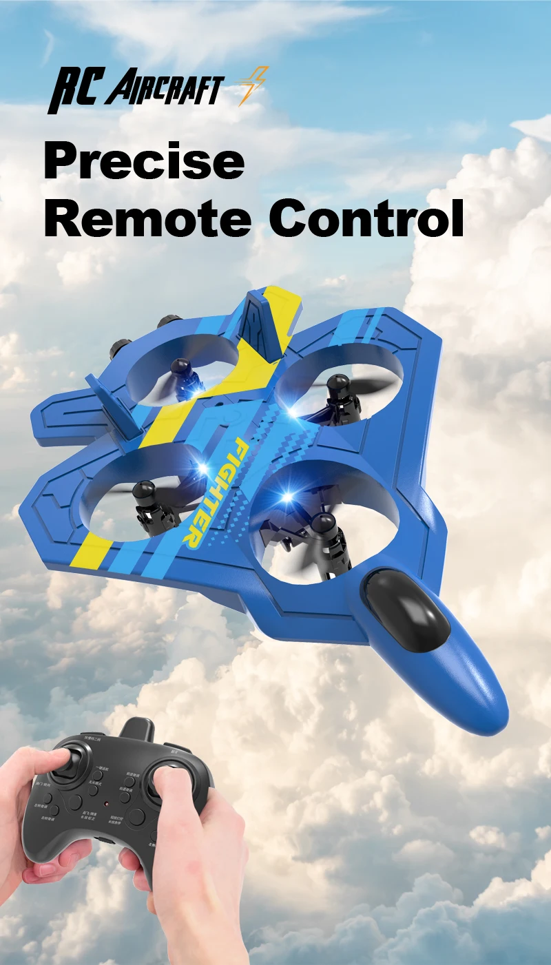 Skynor 2.4g Epp Rc Airplane Foam Aircraft Dual Control Modes Flying Toy Gesture Sensing Drone ...