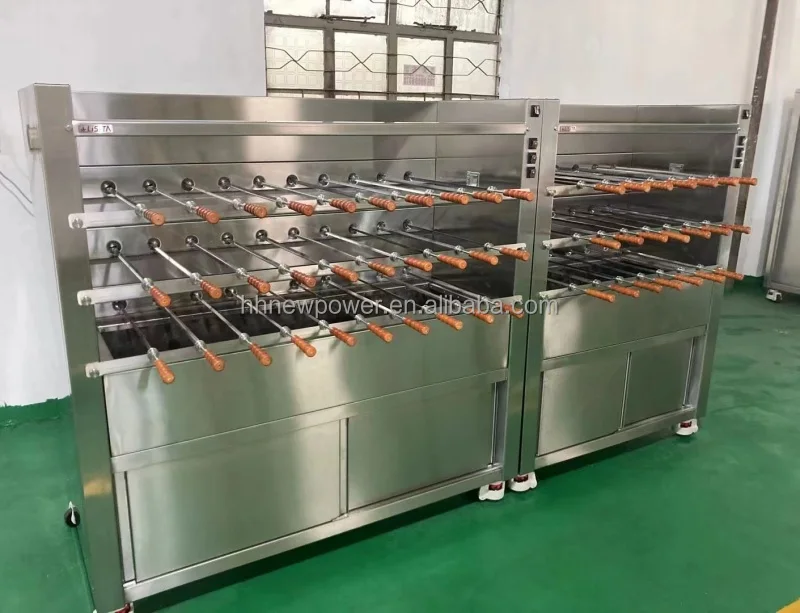 Brazilian Churrascos Machine - Automatic Meat Grilling