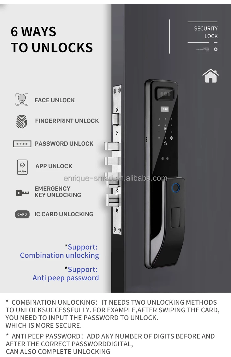 Enrique Usmart Go 3D Face Recognition Intelligent Home Automatic Wifi ...