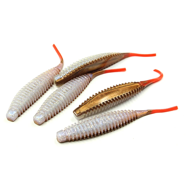 Selco vivid natural fish shape fork tail Wrapped Lead Fish Lure soft ...