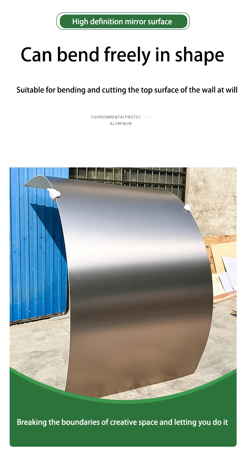 Indoor Decorative Wpc Plate Metal Texture Petg Film Decorative ...