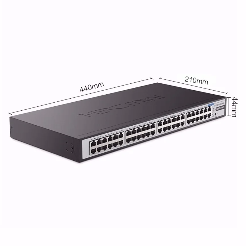 H3C Mini S1248 - 48-Port Gigabit Switch with Lightning Protection