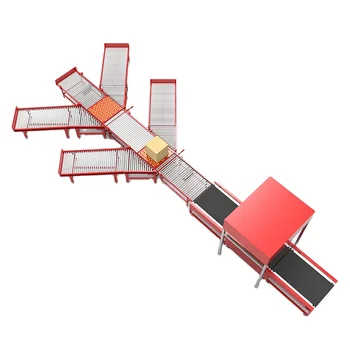 Iconvey Sorter Belt Conveyor Suppliers Parcel Sorting Machine Narrow ...