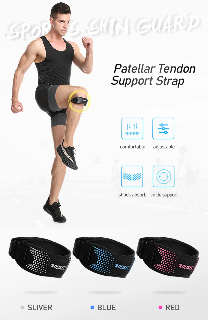 Aolikes Custom-Size logo Neoprene Knee Brace Factory-Priced Support ...