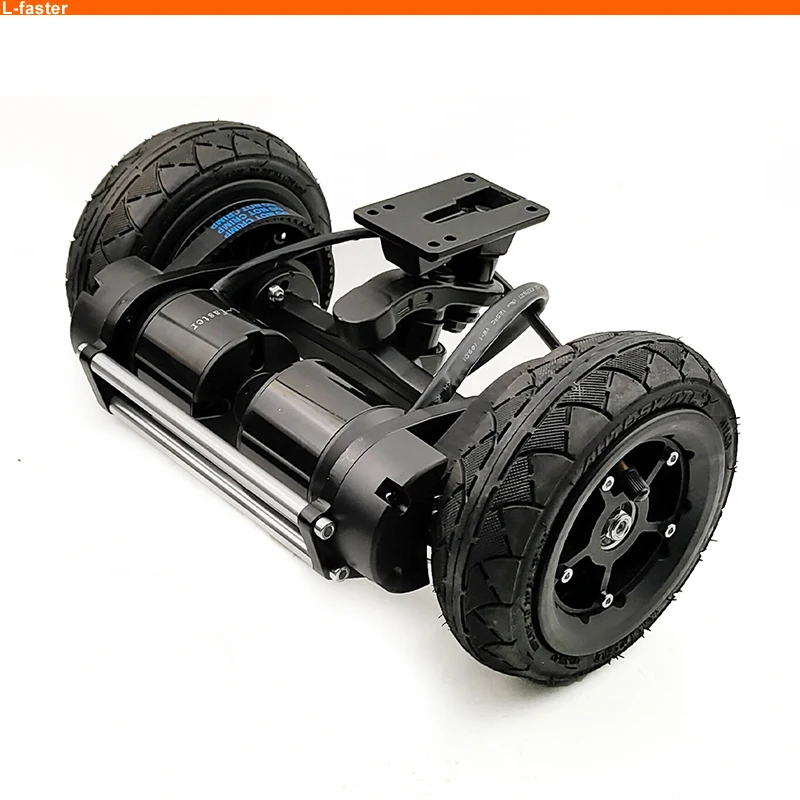 6 Inch Wheel Electric Skateboard Belt Drive Conversion Kit with 36V ...