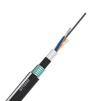Yzihi Armourd Fiber Optic Cable 48 Core Gytza53 24core Fiber Optic Cable Moisture -proof Single ...