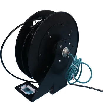 Spring Loaded Driven Cable Reel 3x32a Auto Retractable Metal Cable Reel ...