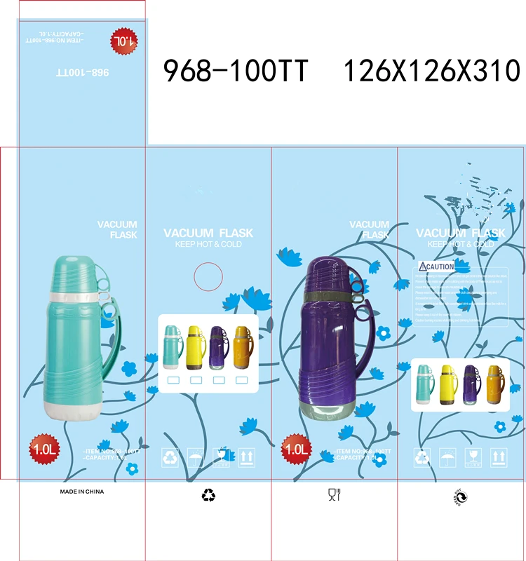 Termos Plastik Vakum Isi Ulang Kaca 2 Liter,Termos Teh Besar 3,2 L ...