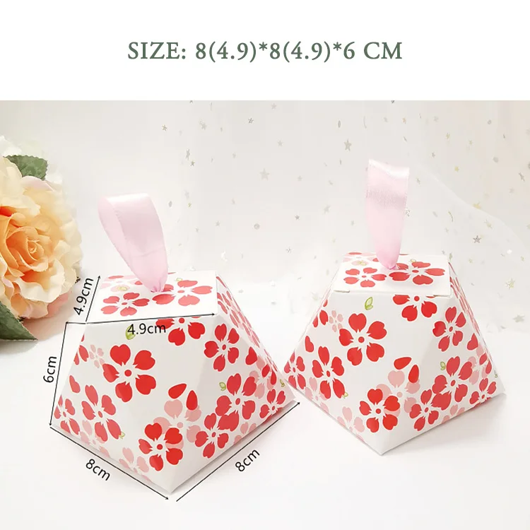 Custom Printed Paper Snack Food Box - Christmas Party Favor