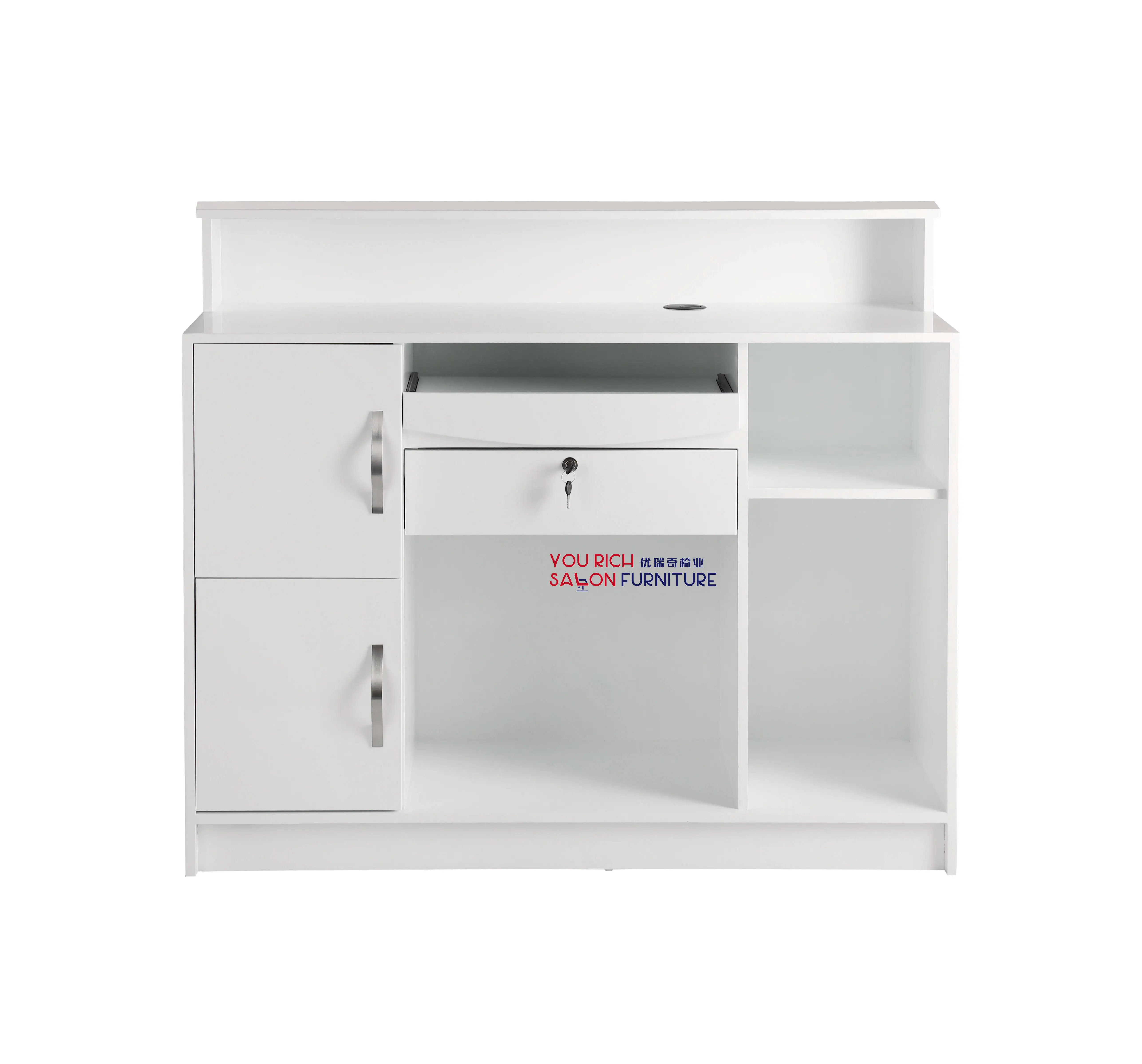 Hotel Salon Barber Shop Business Reception Desk High Quality Wooden ...