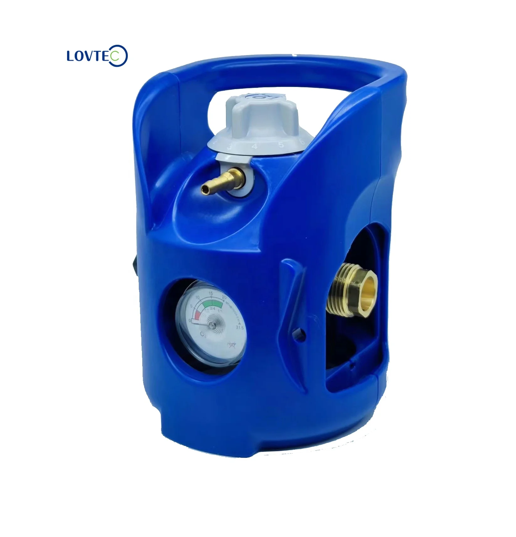 Lovtec Cylinder Adjustable Flow Meter - Medical Oxygen Regulator