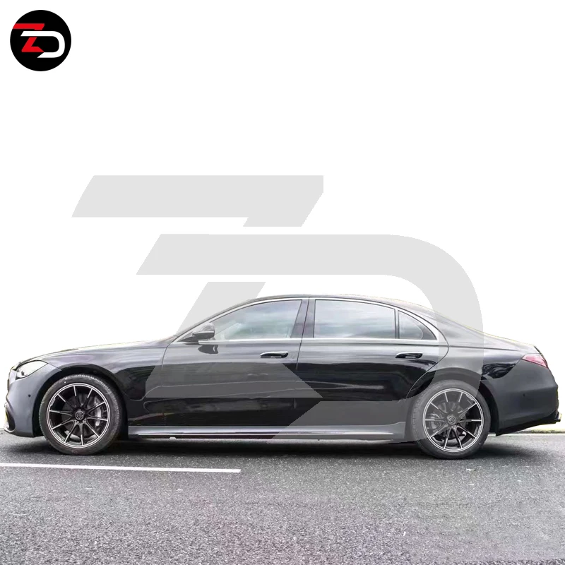 2020 up S63 Style Body Kit for Mercedes S Class W223 Front Bumper Side ...