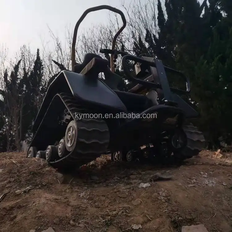 Small Rubber Track For Snowmobile/snowblower Rubber Tracked Chassis ...