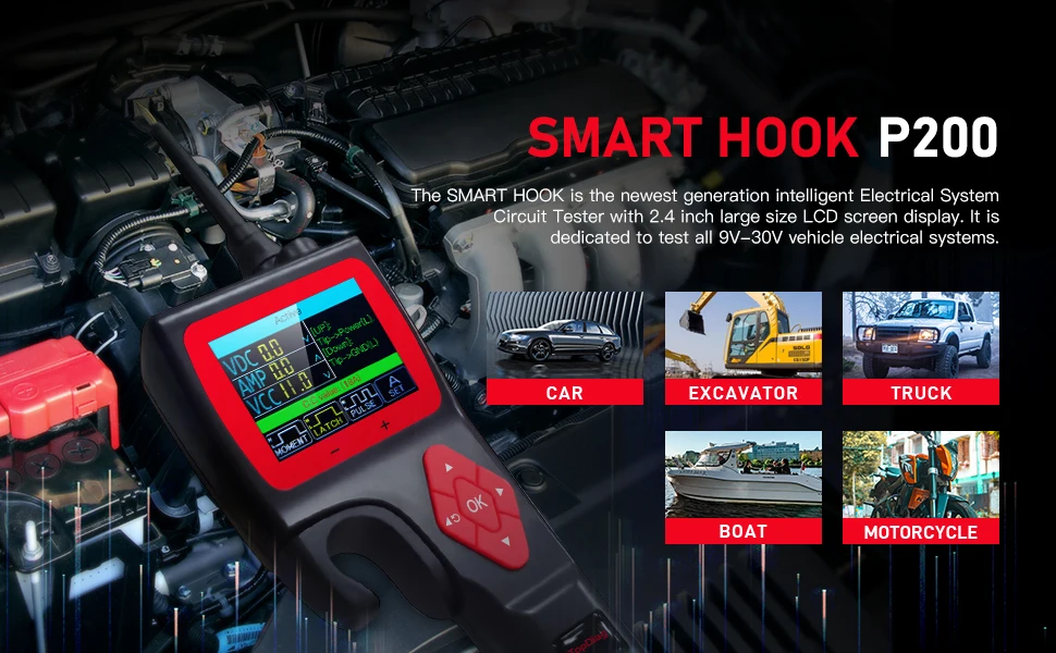 Power Probe Circuit Tester P200 - Reliable Diagnosis Tool