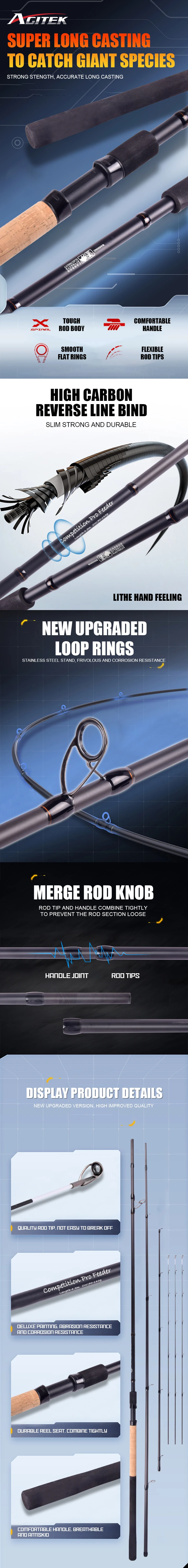 Wholesaler Spinning Feeder Fishing Rod Carbon Fiber Carp Offshore ...