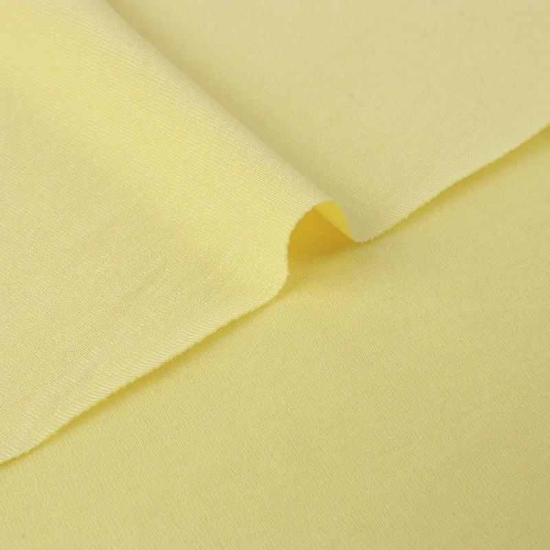 Sustainable Soft 150gsm 92% Micro Modal 8% Spandex Stretch Single ...