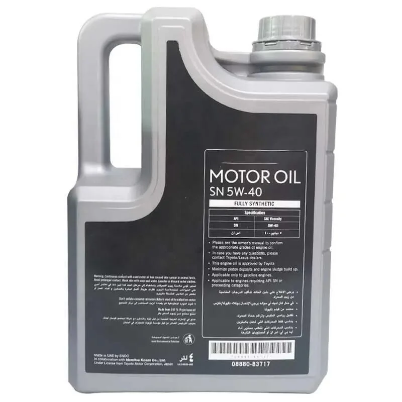 Toyota Lexus Fully Synthetic Engine Oil 4l Sn5w40 Engine Oil ...