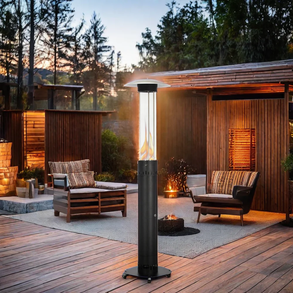 All-Year round Wood Pellet Patio Heater to Keep You Warm Stocked ...