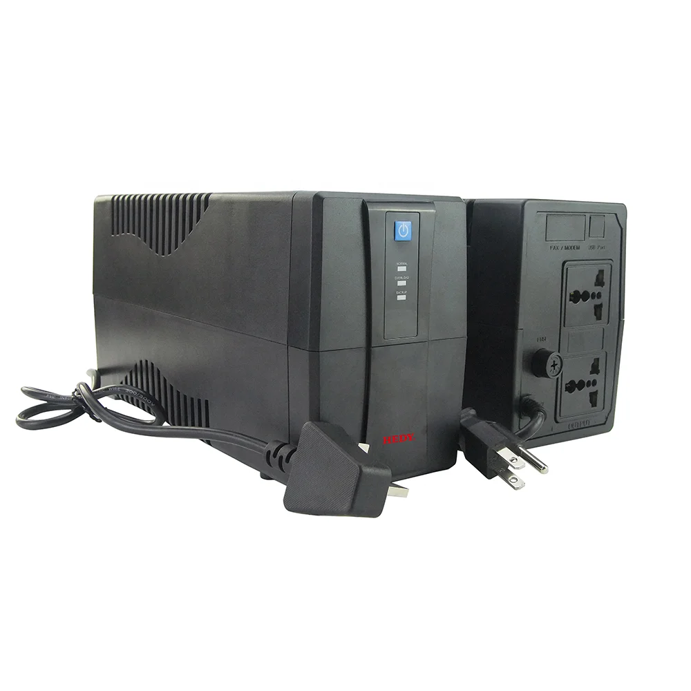 Backup Intelligent Ups 1000va 500w Line Interactive Ups Emergency ...