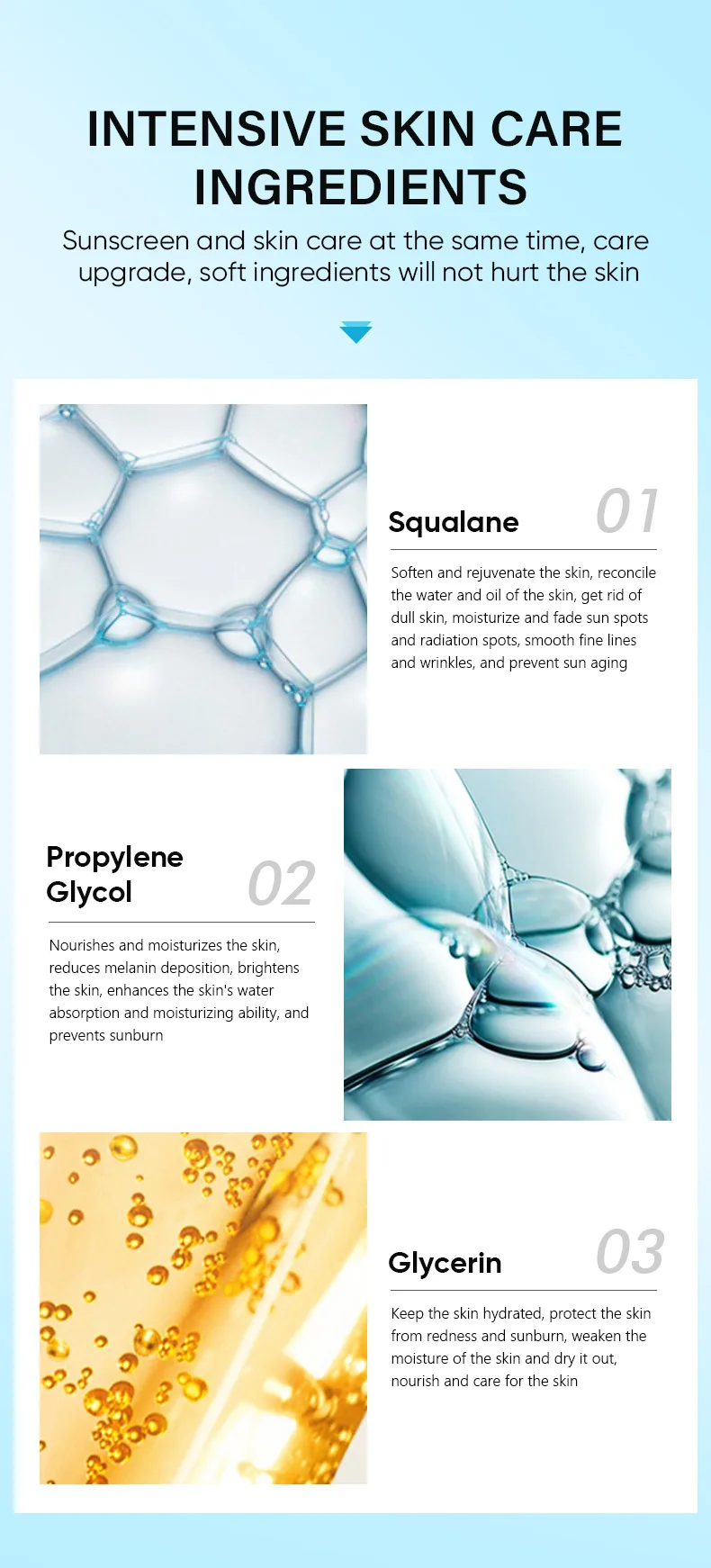 Oem Isolation Cream Moisturizing Sunscreen Spf 50+ Private Label 50ml ...