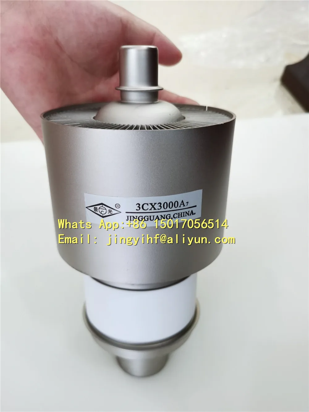 고주파 기계를 위한 진동자 Eimac 3cx3000a7 - Buy 3cx3000a7 진동 튜브,진공 전자 튜브 3cx3000a7 ...