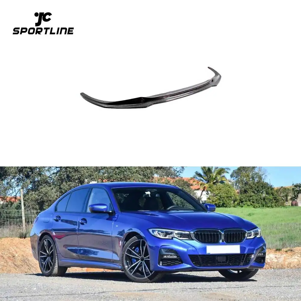 Carbon Fiber Front Lip Spoiler Splitter for BMW G20 M340i 330i 4-Door ...