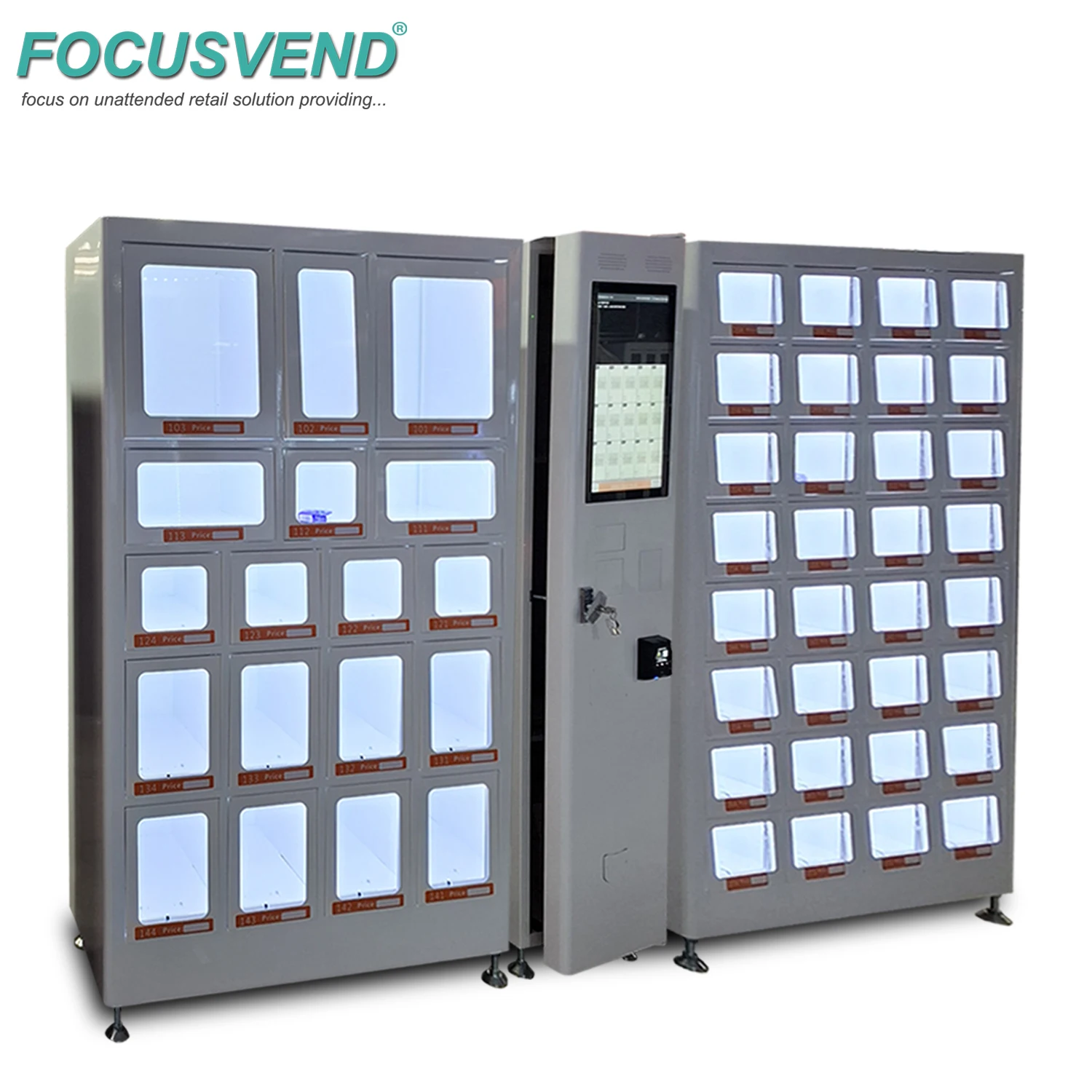 Focusvend Smart Fresh Food Locker Intelligent Fast Food Delivery ...
