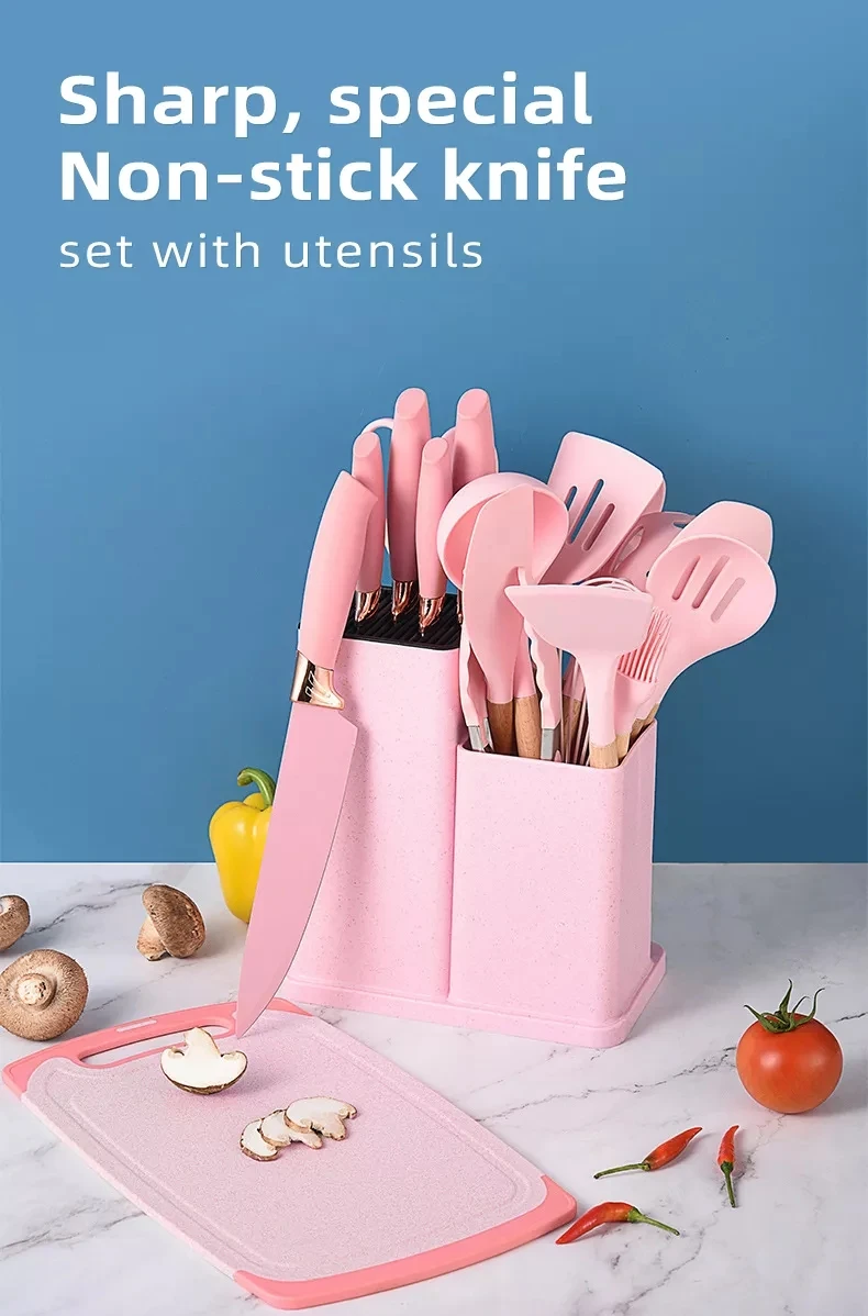 New Innovation Kitchen Utensils Gadgets Pink Kitchen Utensils Silicone ...