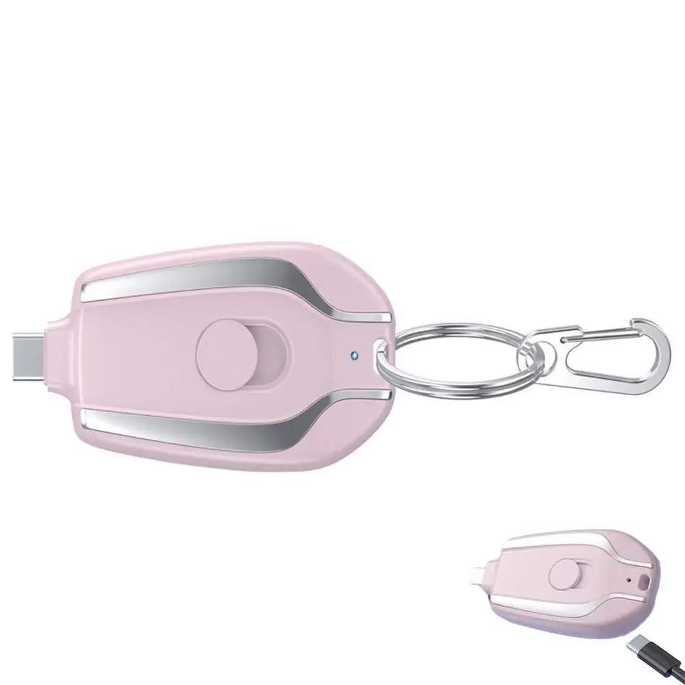 Hot Sale Charger Power Bank 1500mah Portable Keychain With Type-c Mini ...