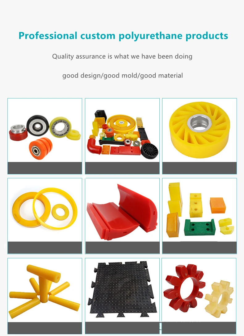 Custom Molded Transparent Polyurethane Product Pu Shaped Parts - Buy ...