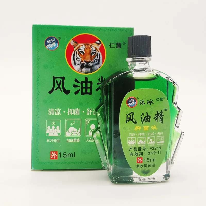 Hot Tiger Cooling Oil Mosquito Repellent Refreshing Outdoor Summer ...