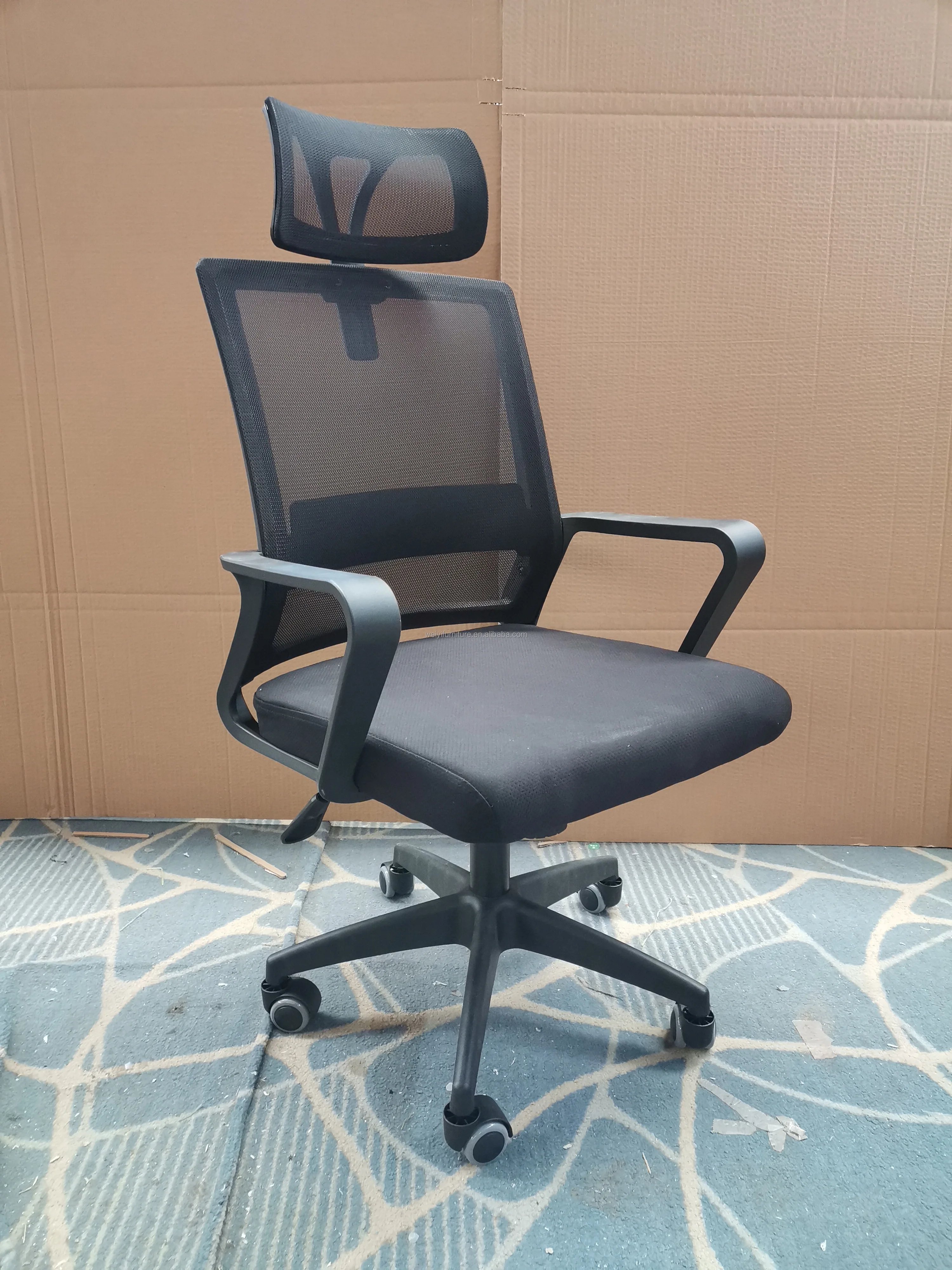 Mesh Office Chair Ergonomic Computer Chair Executive Lumbar Support ...