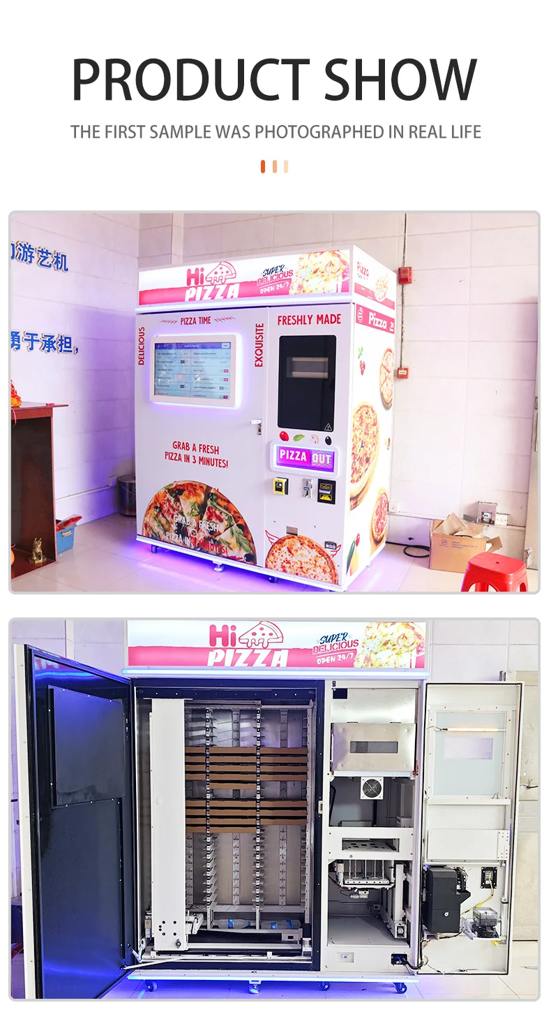 Smart Pizza Vending Machine - Wholesale & Retail Solutions