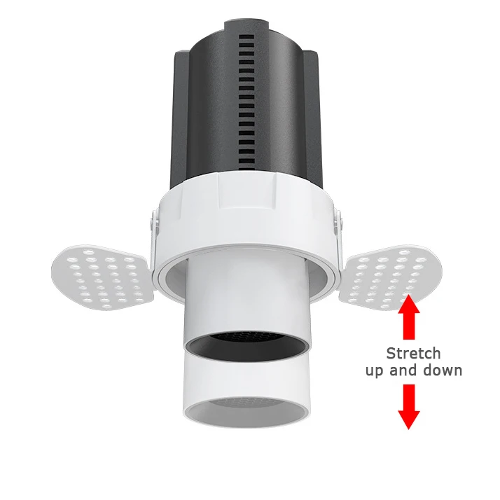 Modern Small Project 7W Adjustable Rotatable Spot COB Down Light 5W ...
