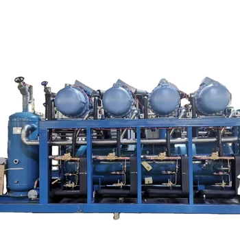 Semi-hermetic Compressed Air Cooled Condensing Unit/refrigeration Unit ...