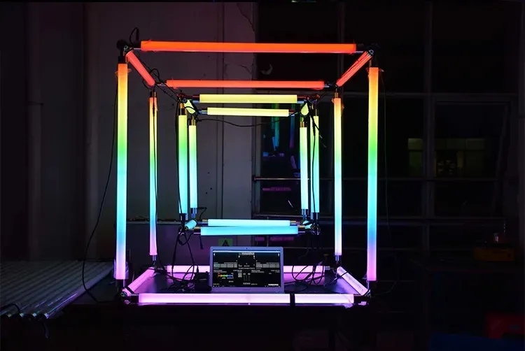 360 Degree 3d Stage Nightclub Decoration Dc12v 24v Spi Ws2811 Rgb Led ...