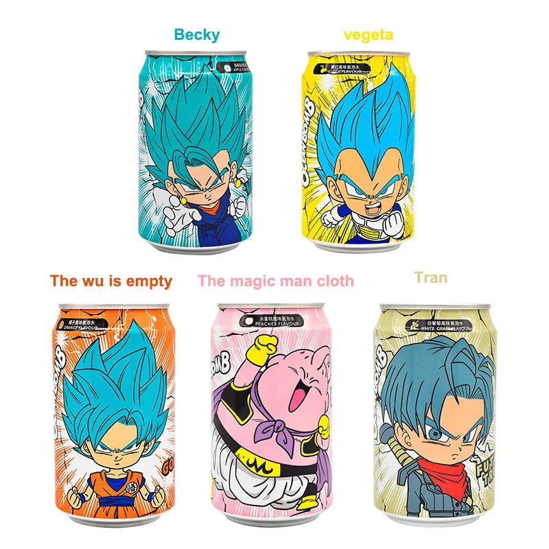 Dragon Ball Ice Cream Flavor 330ml Variety Of Fruity Soft Drinks Hot ...