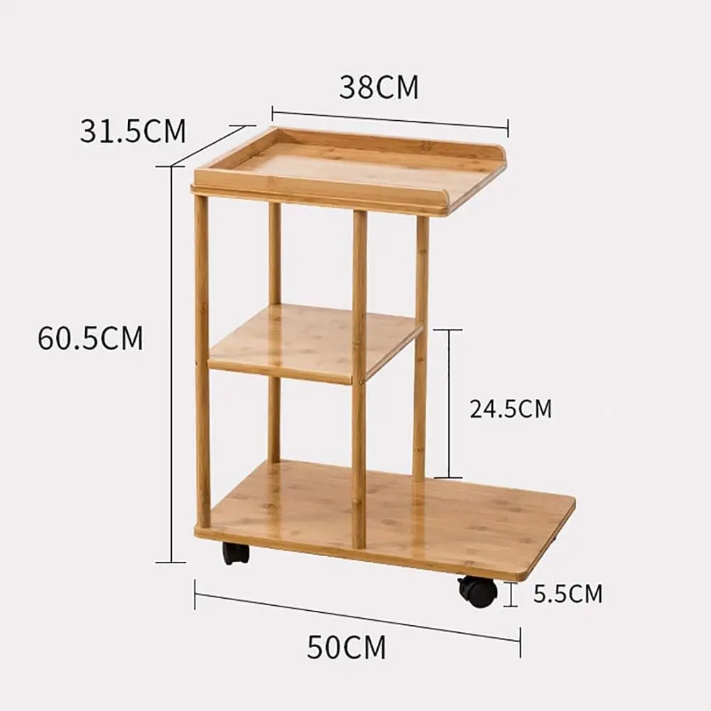 3 Tier Kitchen Trolley Kitchen Trolley Swivel Wheels Trolley With Lock ...