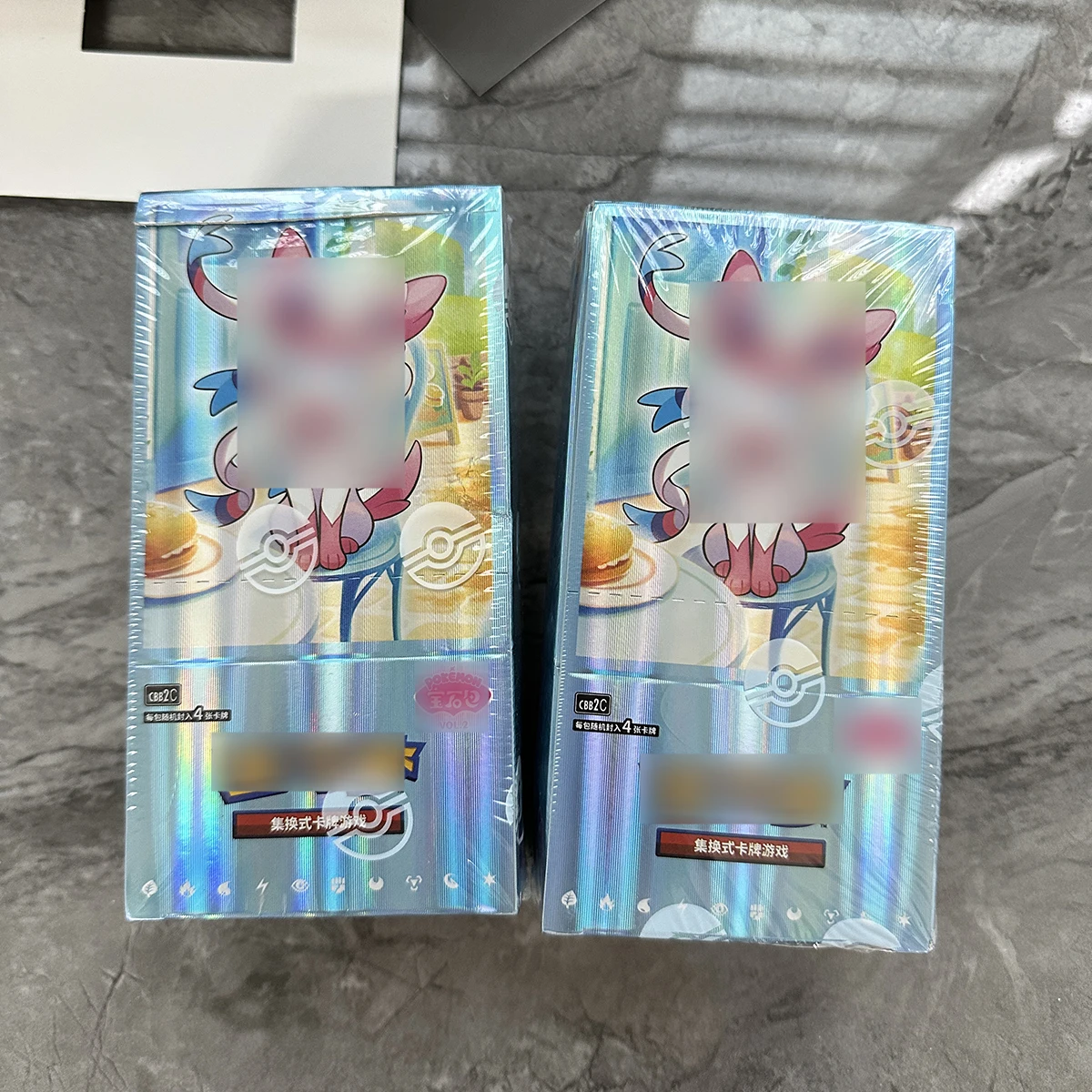 Original Poke-moned Simplified Chinese Trading Cards Journey Wang Jing ...