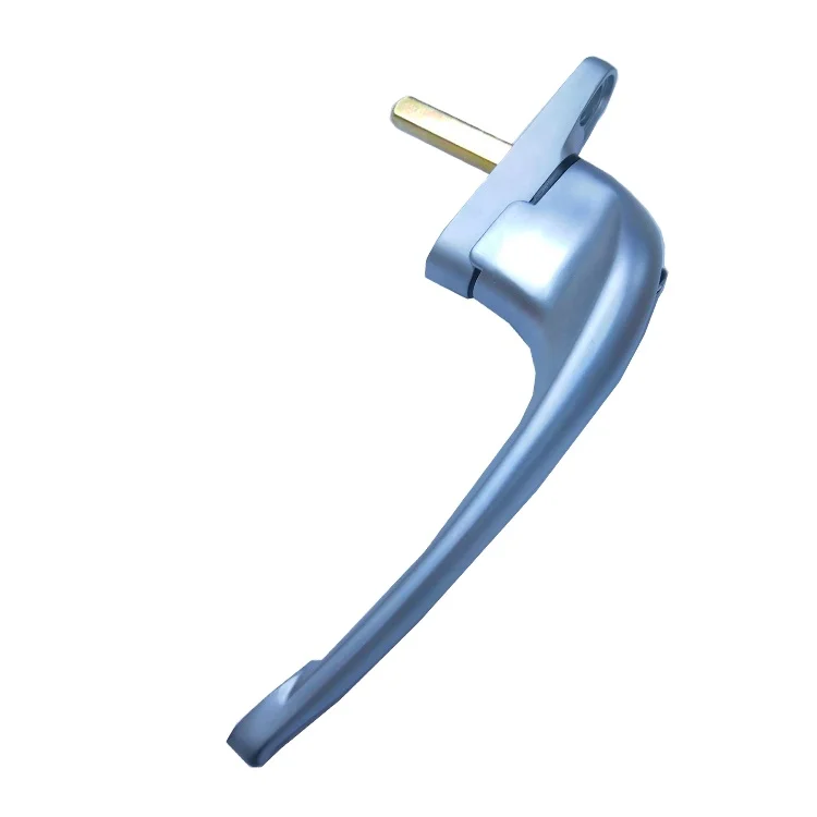 ISO9001 Ningbo Lianggong Cranked Zinc Satin Chrome Satin Silver UPVC ...