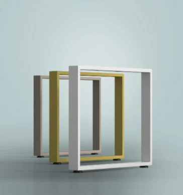 Modern Design Metal Table Frame for Office Workstation Table Desk Leg ...
