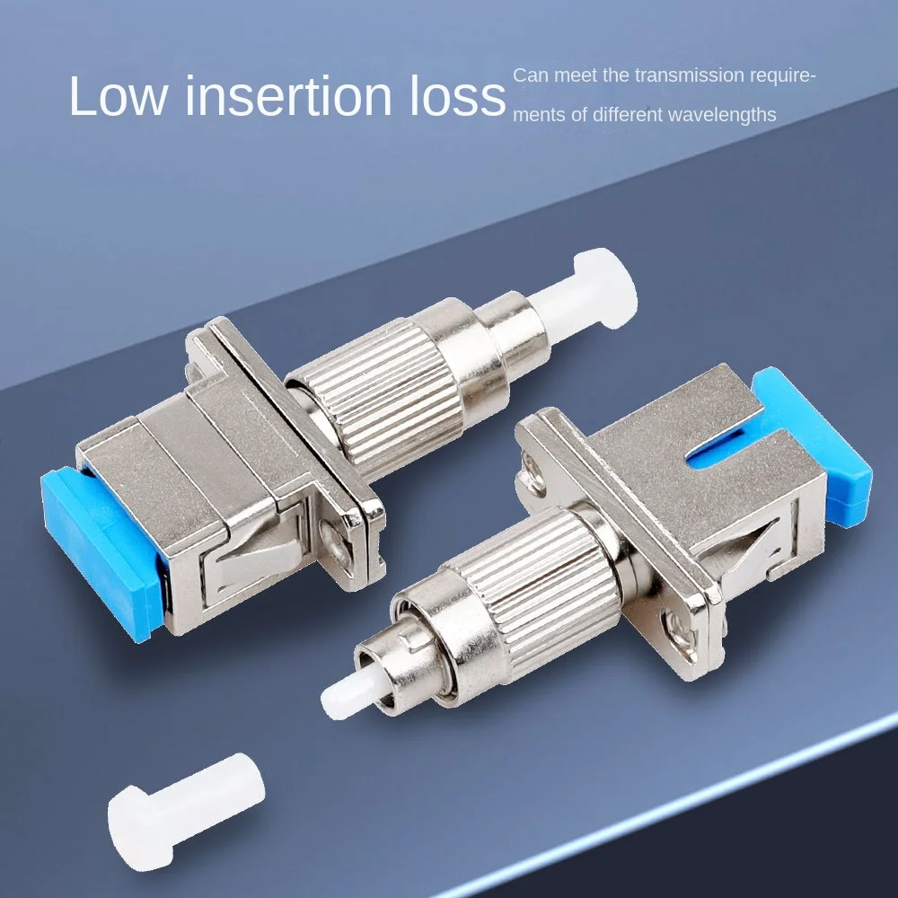 Fc-sc Flange Coupler Fiber Adapter Fc/apc Female To Sc/upc Male Fiber ...