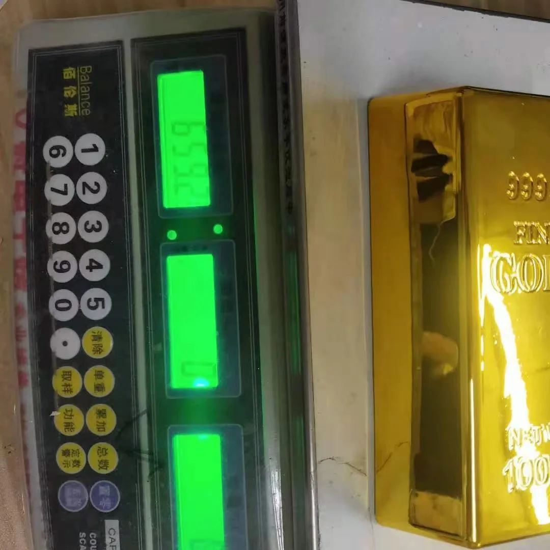 Realistic Plastic Gold Bar - Exciting Gift for Fun & Entertainment