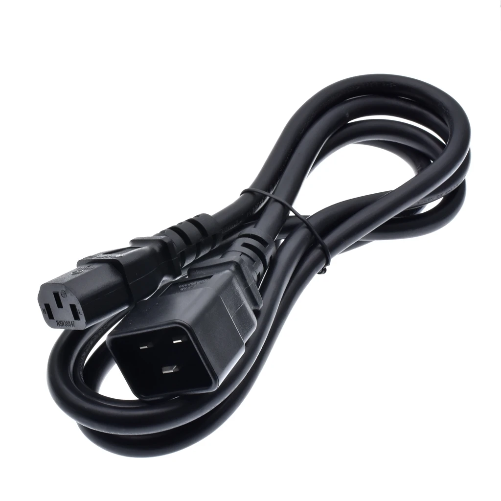 Iec C20 To C13 Ups Pdu Distribution Power Cord,10a To 16a Extension ...