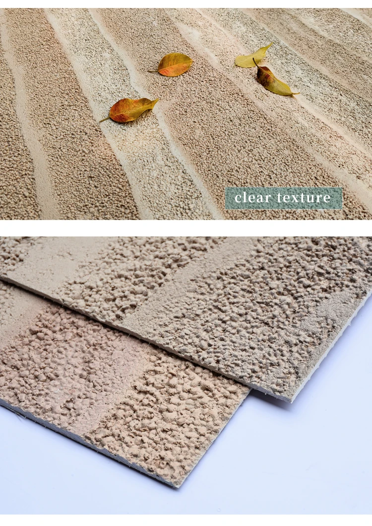 Flexible Stone Rammed Earth Wall Board for Modern Renovation