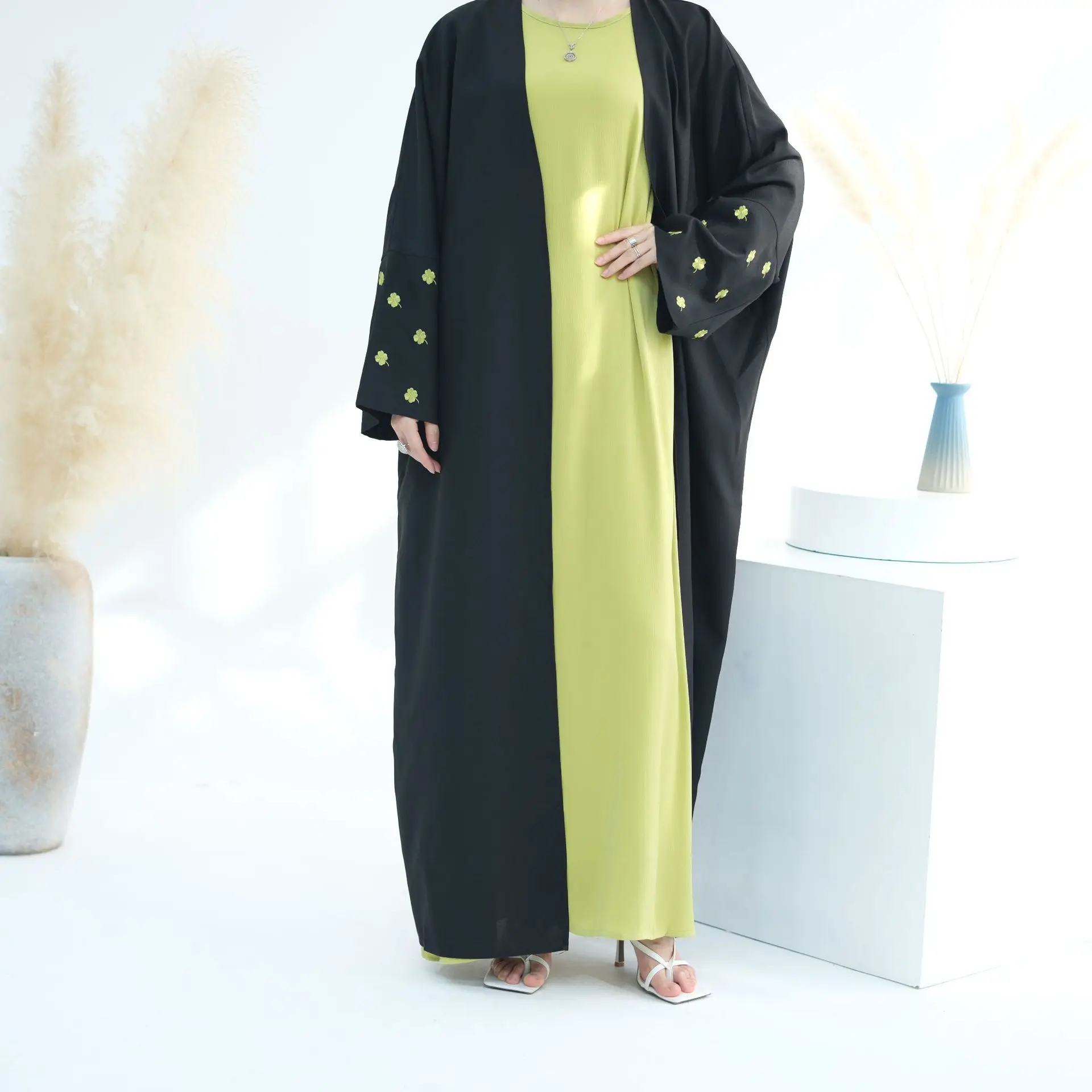 Bicomfort 2024 Latest Turkey EID Modest 2 pics Dubai Abaya for Girl ...