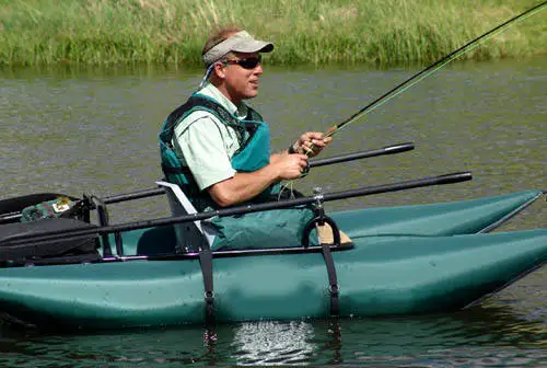 Sit on Top Kayak Air Tube - Inflatable Pontoon for Fishing