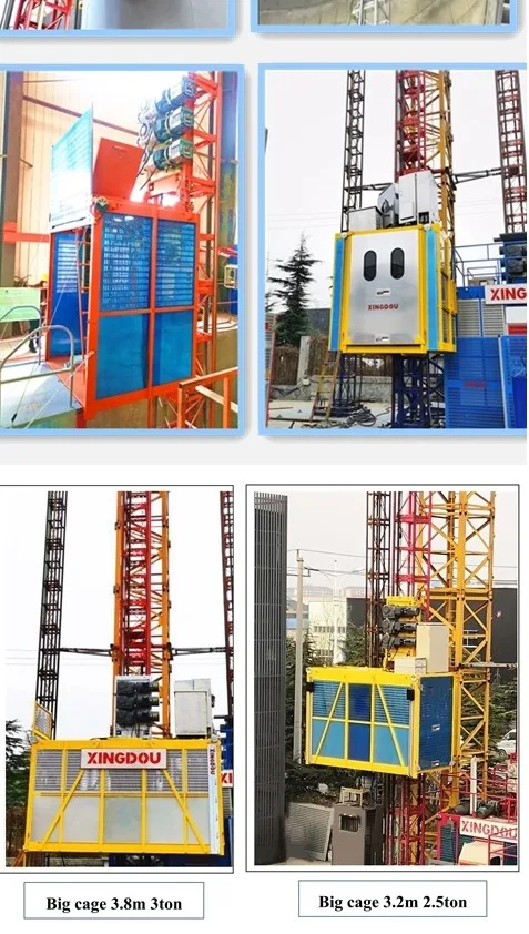 Outdoor Sc200 Building Exterior Tower Elevator Construction Elevator ...